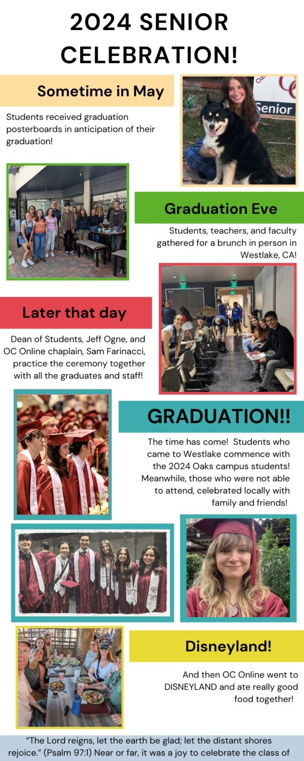2024 Graduation Festivities! - Oaks Christian Online